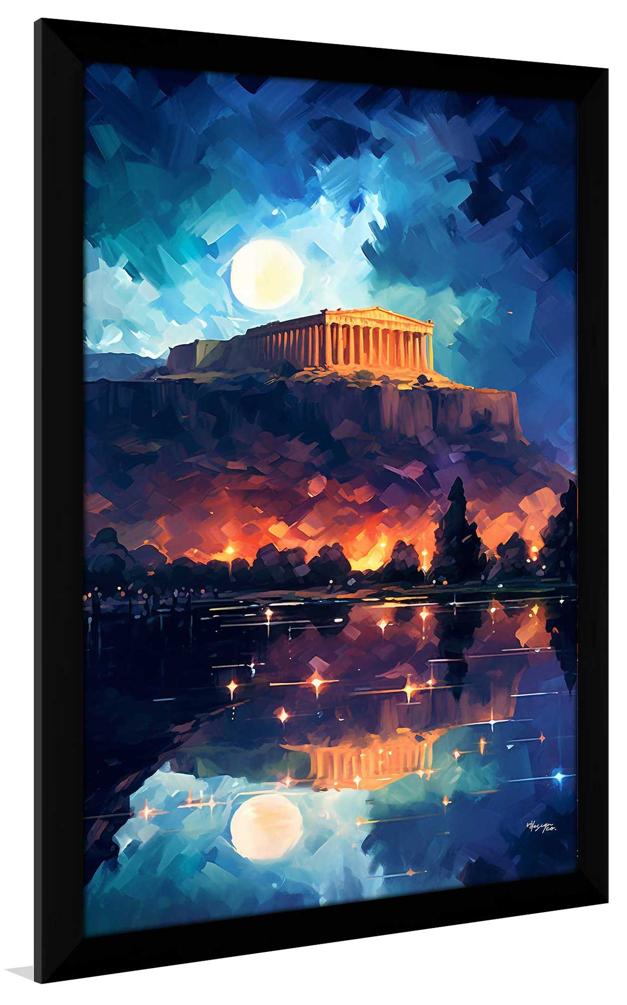 Wildon Home® "Parthenon, Athens, Greece" By V2 Design Co. Print On Acrylic | Wayfair